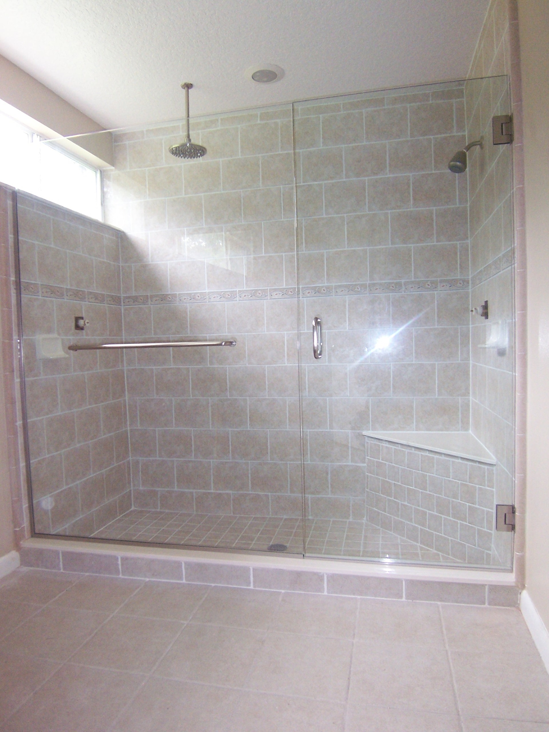 View our Gallery of 3/8" Shower Doors Inline Panel Products